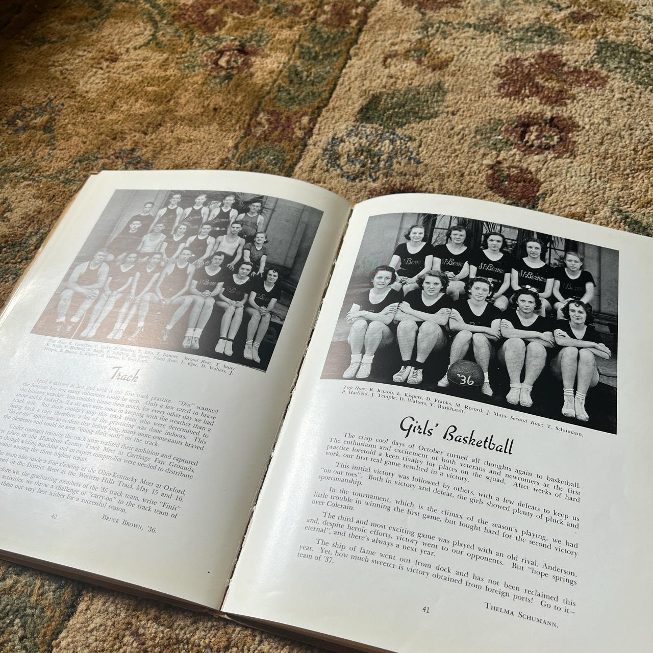 1936 St Bernardian Yearbook 📓 #yearbook... - Depop