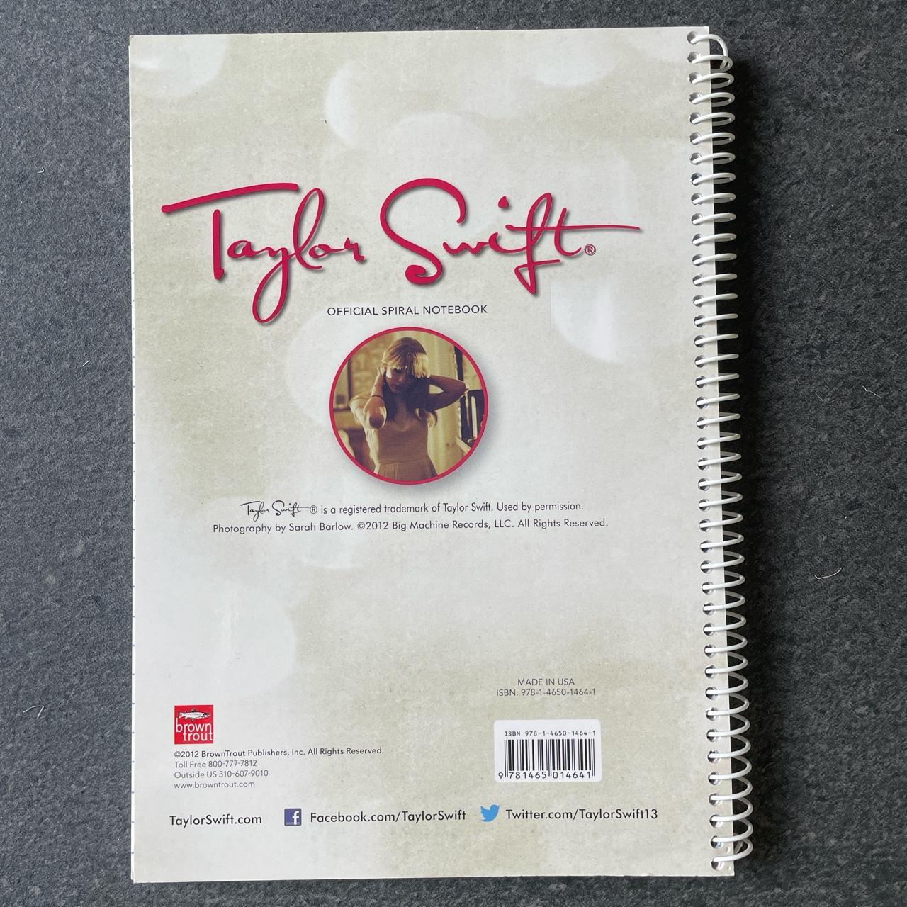 BRAND NEW Taylor Swift Official Spiral... - Depop