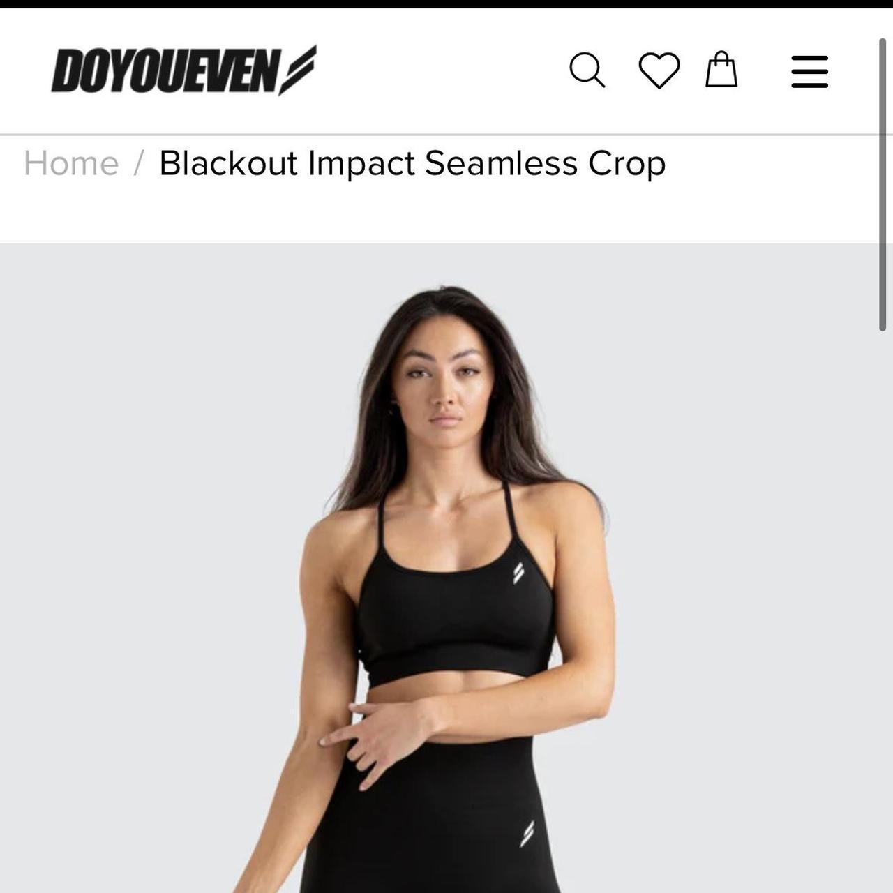 DOYOUEVEN Impact seamless sports bra Brand new with... - Depop