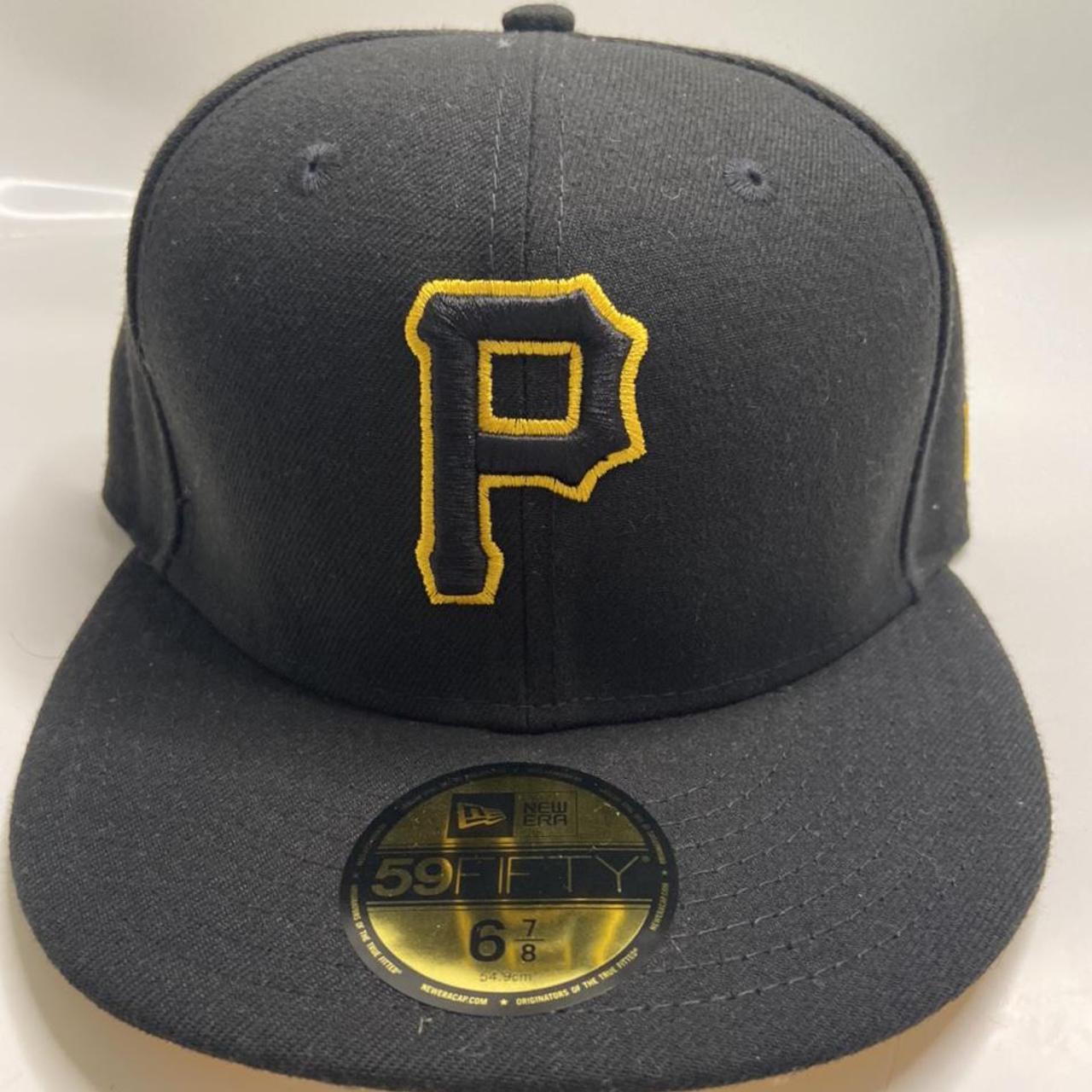 New Era Men's Black and Yellow Hat | Depop