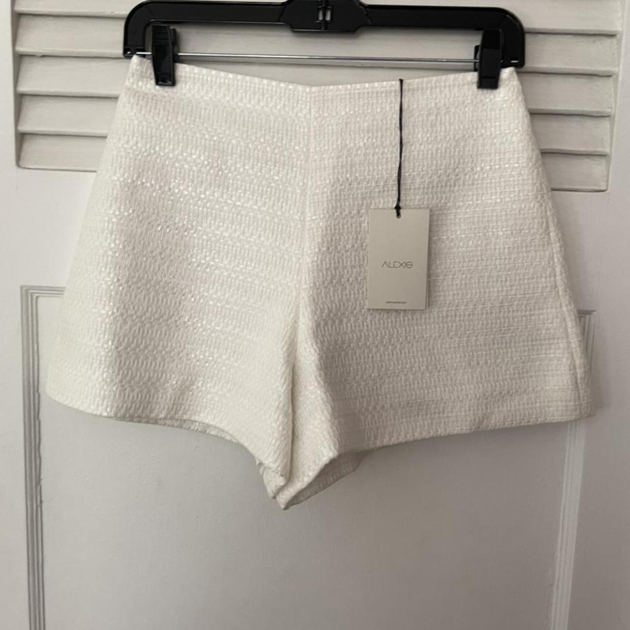 Alexis Women's White Shorts | Depop