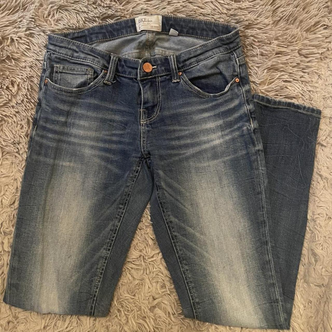 BKE denim Stella skinny Jean Size 26s #bke... - Depop
