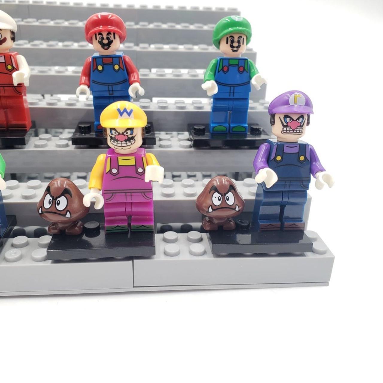8 Super Mario Bros Custom Minifigures, Mini Figures,... - Depop