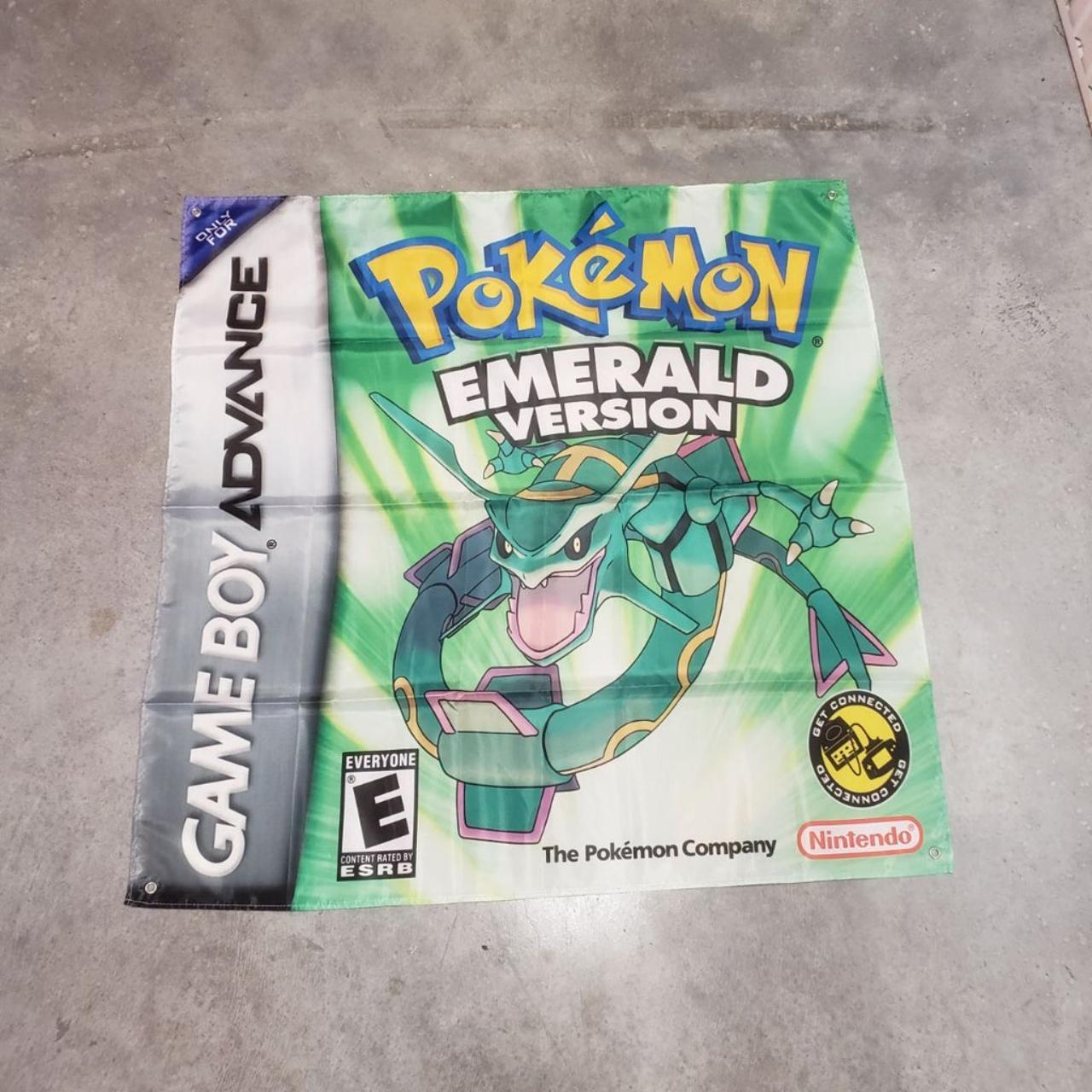 Pokemon Emerald Version Gameboy Color Custom Wall... | Depop