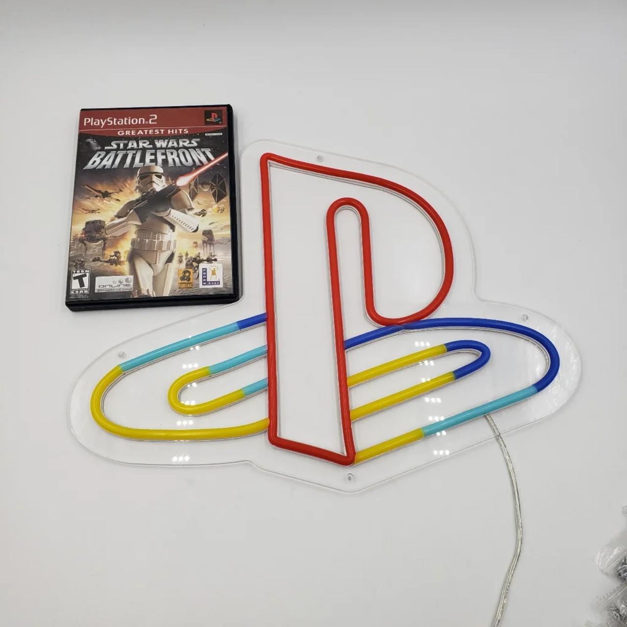 Playstation Logo Custom Made LED Neon Style Sign w/... - Depop