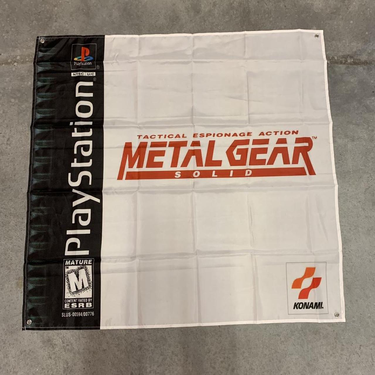 Metal Gear Solid Custom Wall Flag Banner Tapestry 3... - Depop