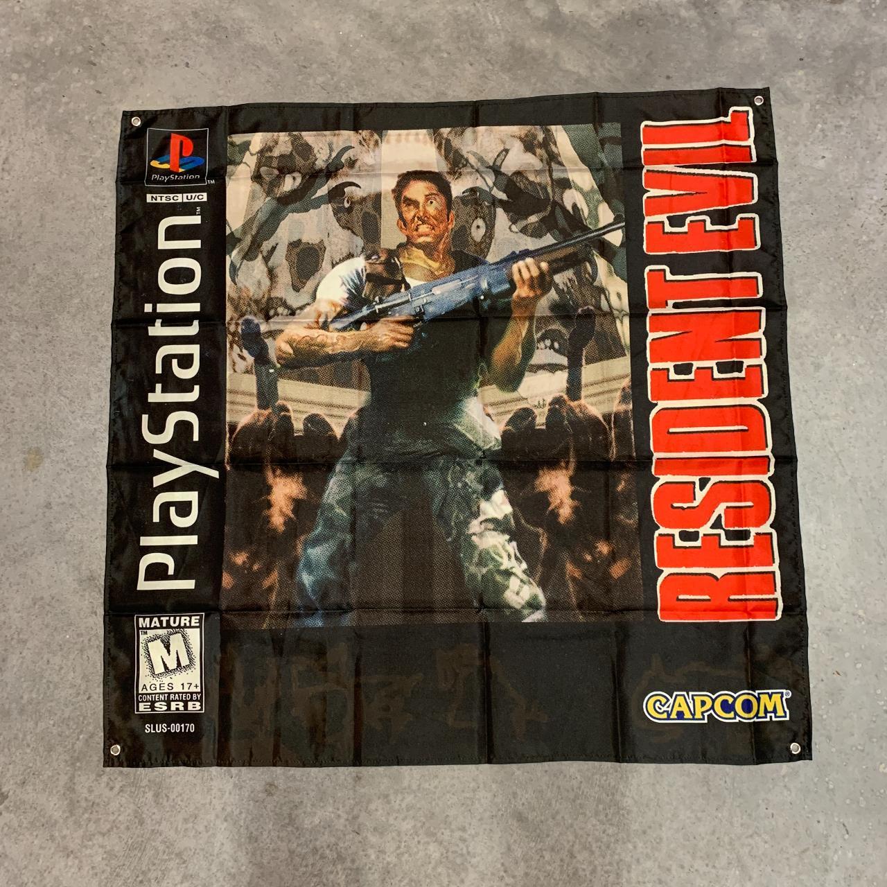 Resident Evil Custom Wall Flag Banner Tapestry 3 x 3... | Depop