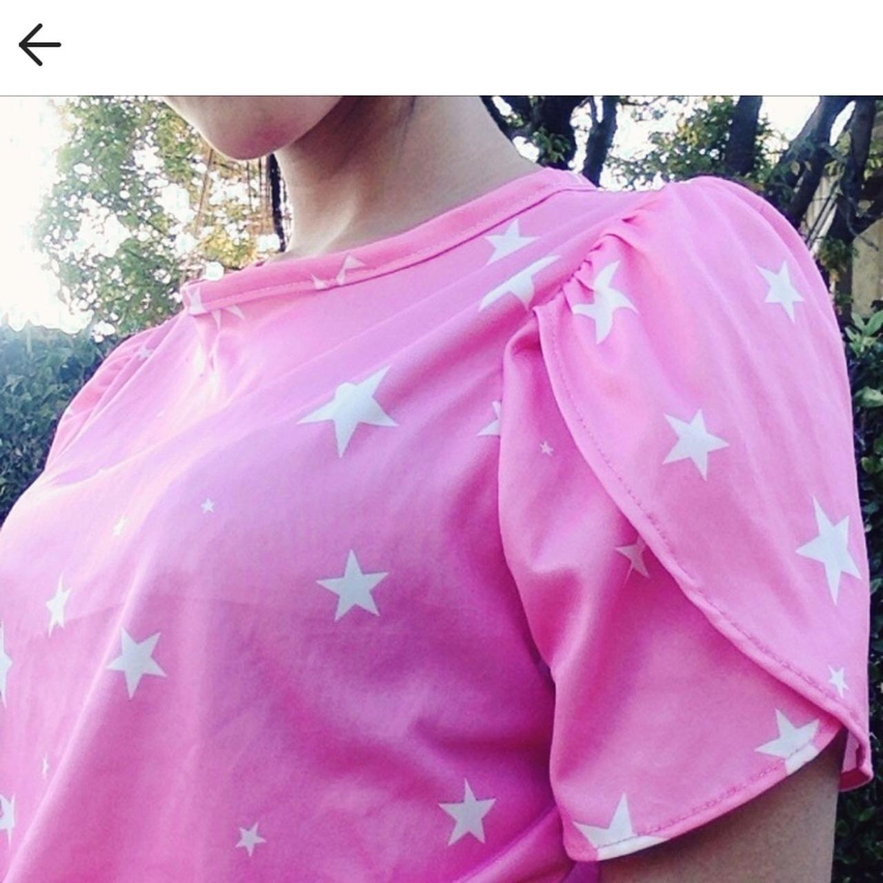 Pink star dress I bought at a flea market a long... - Depop