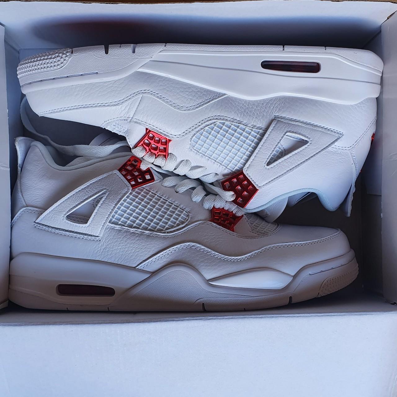 Jordan Men's White Trainers | Depop