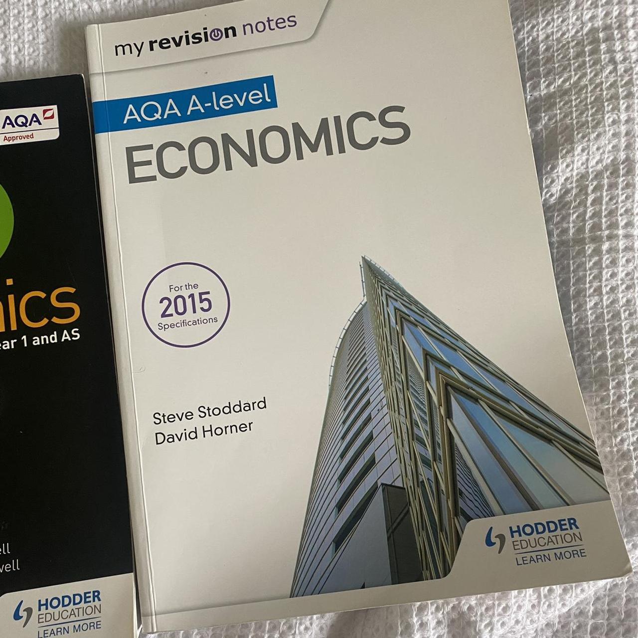 AQA A-Level Economics Textbook by Hodder Education... - Depop