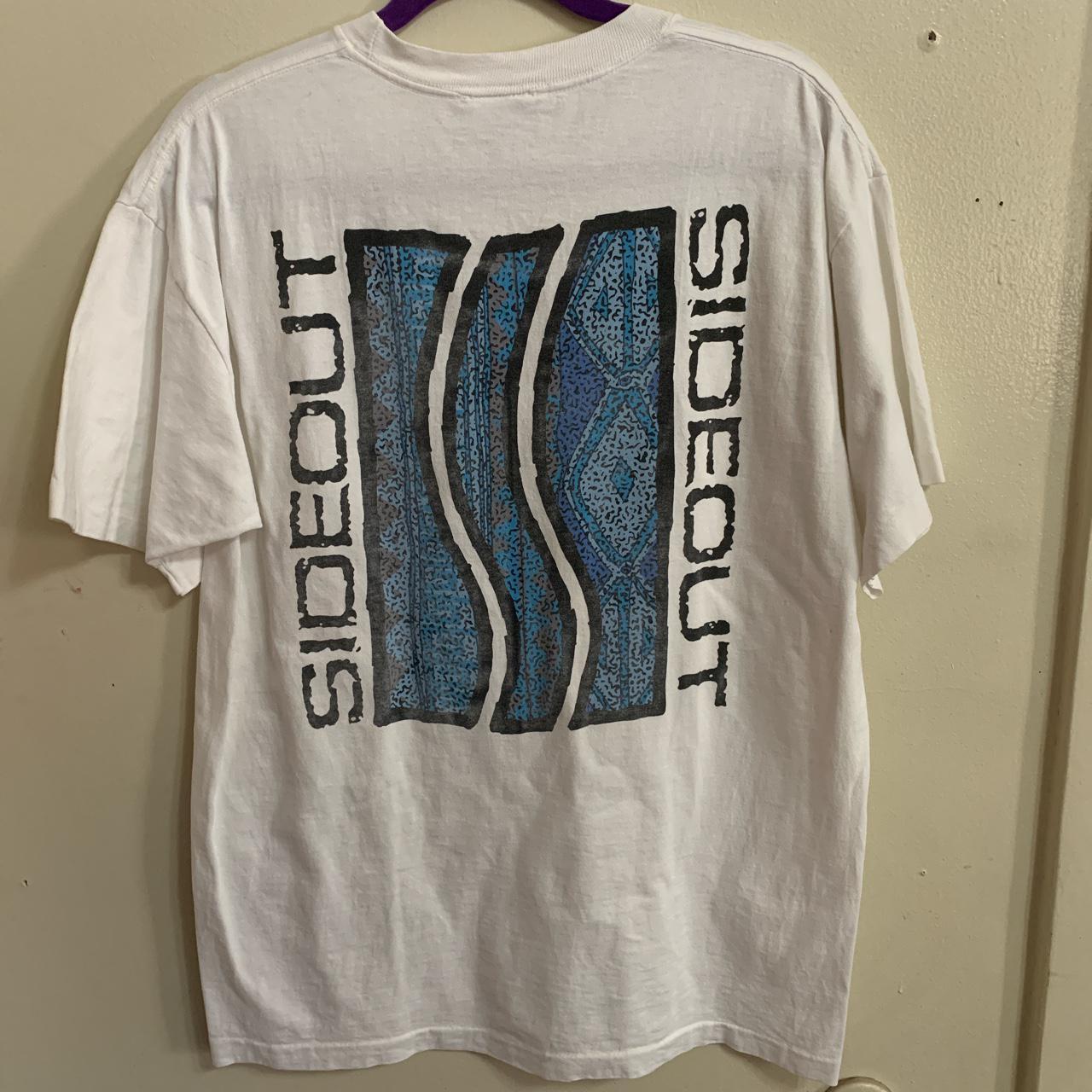 Vintage Sideout white Tshirt 🔥 In great condition... - Depop