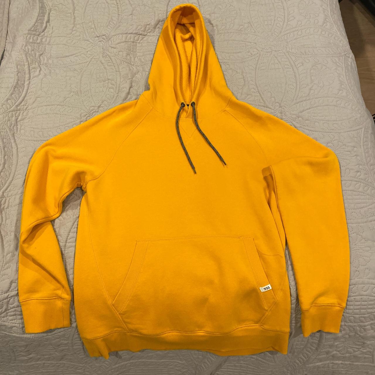 DSG yellow hoodie - Depop