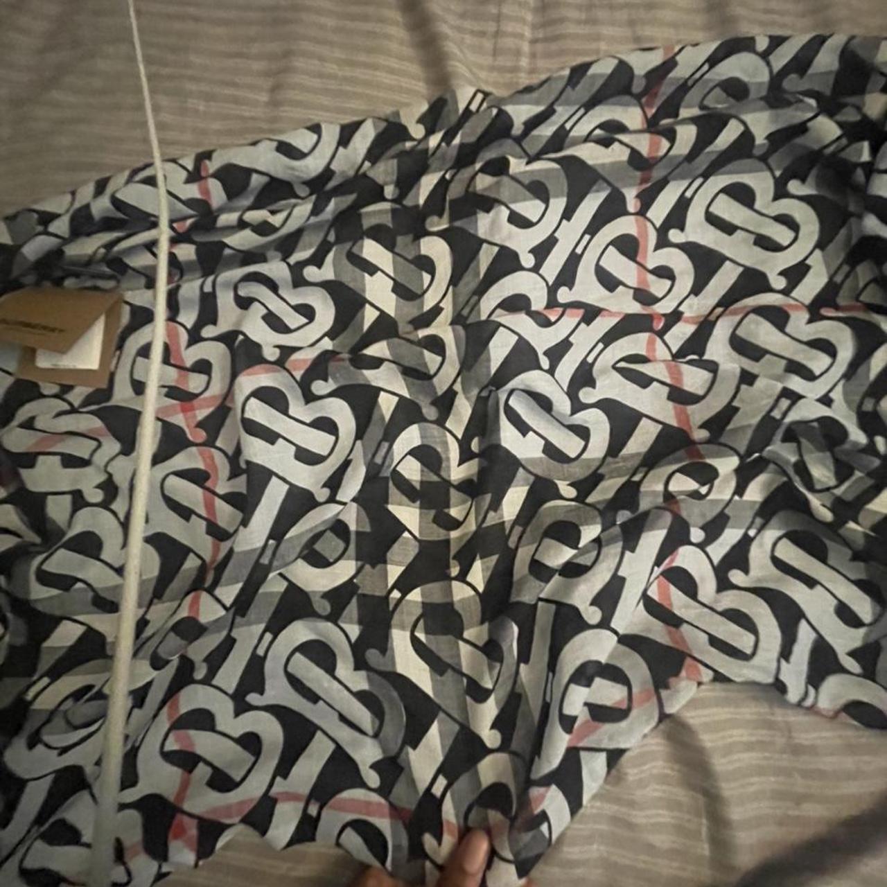 Burberry Monogram Scarf / Turban i paid $420 for it... - Depop