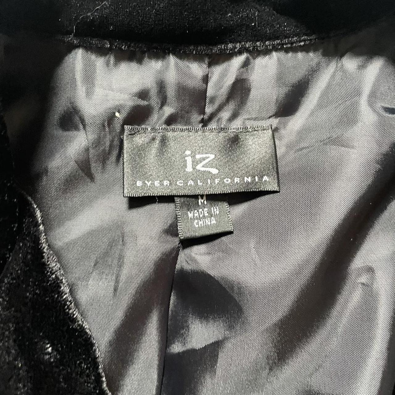 🖤 IZ Byer Black Crushed Velvet Blazer 🖤 #velvet... - Depop