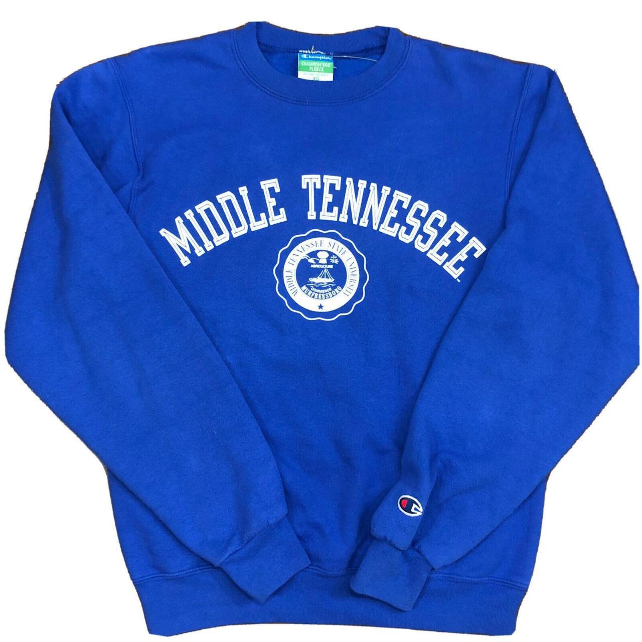 Middle Tennessee State University Champion Pullover... - Depop