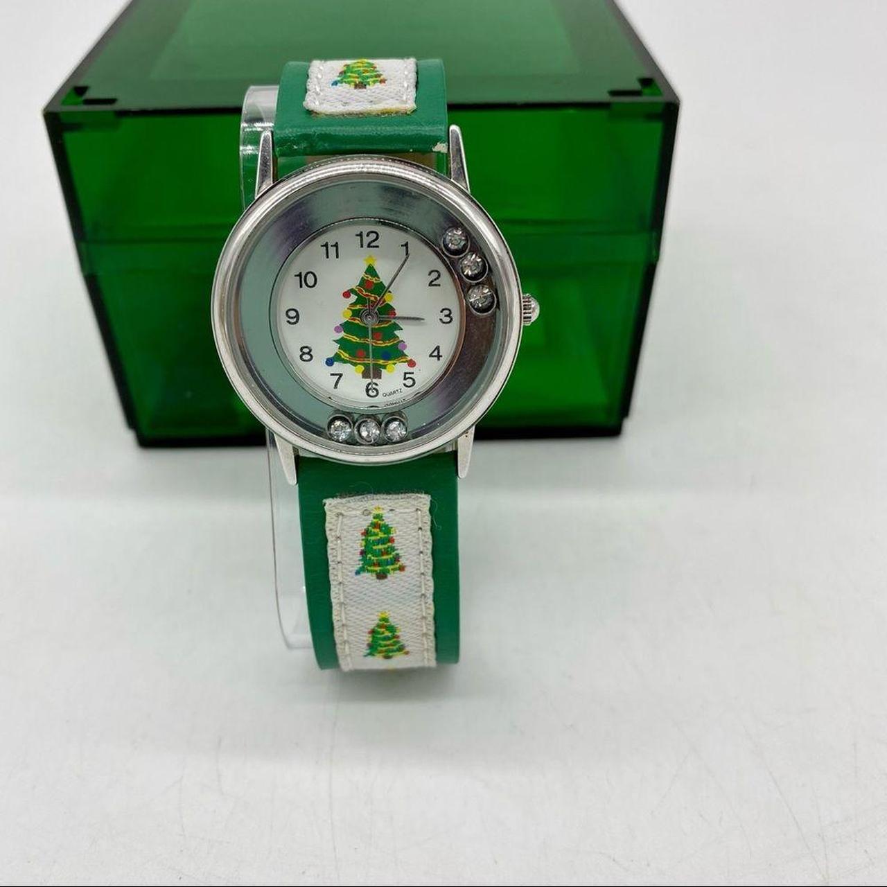 This Christmas Tree watch by Callizo features a... - Depop