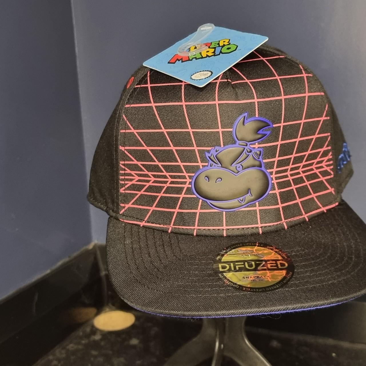 Difuzed super Mario bros neon bowser retro gaming... - Depop