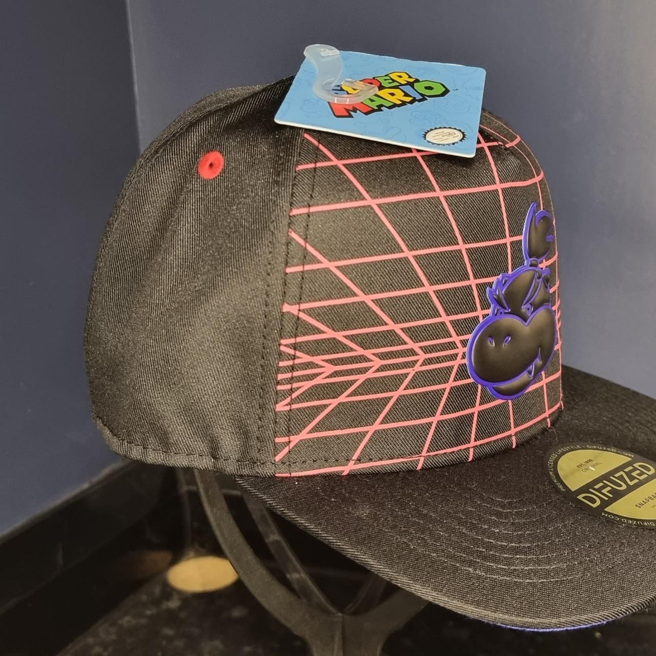 Difuzed super Mario bros neon bowser retro gaming... - Depop