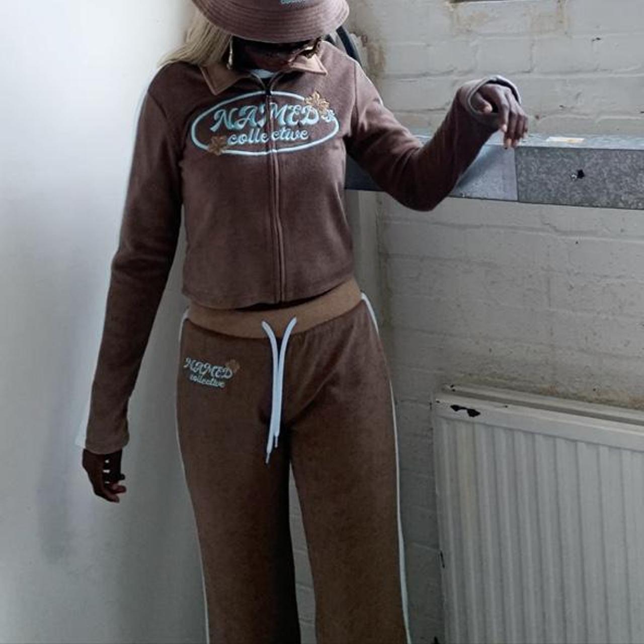 Named collective reversible towel full tracksuit,... - Depop