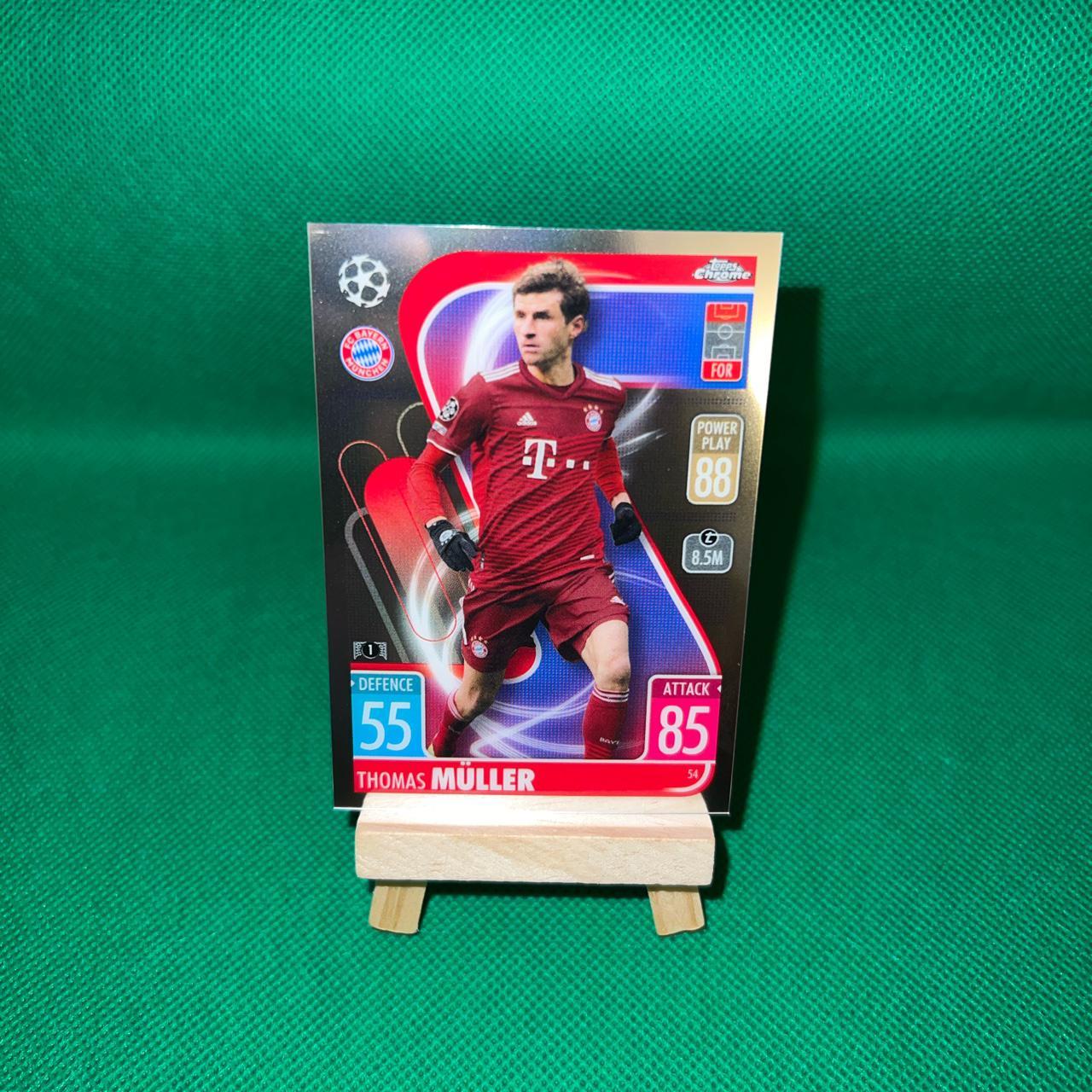 Topps Match Attax Chrome 2021/22 Thomas Muller FC... - Depop