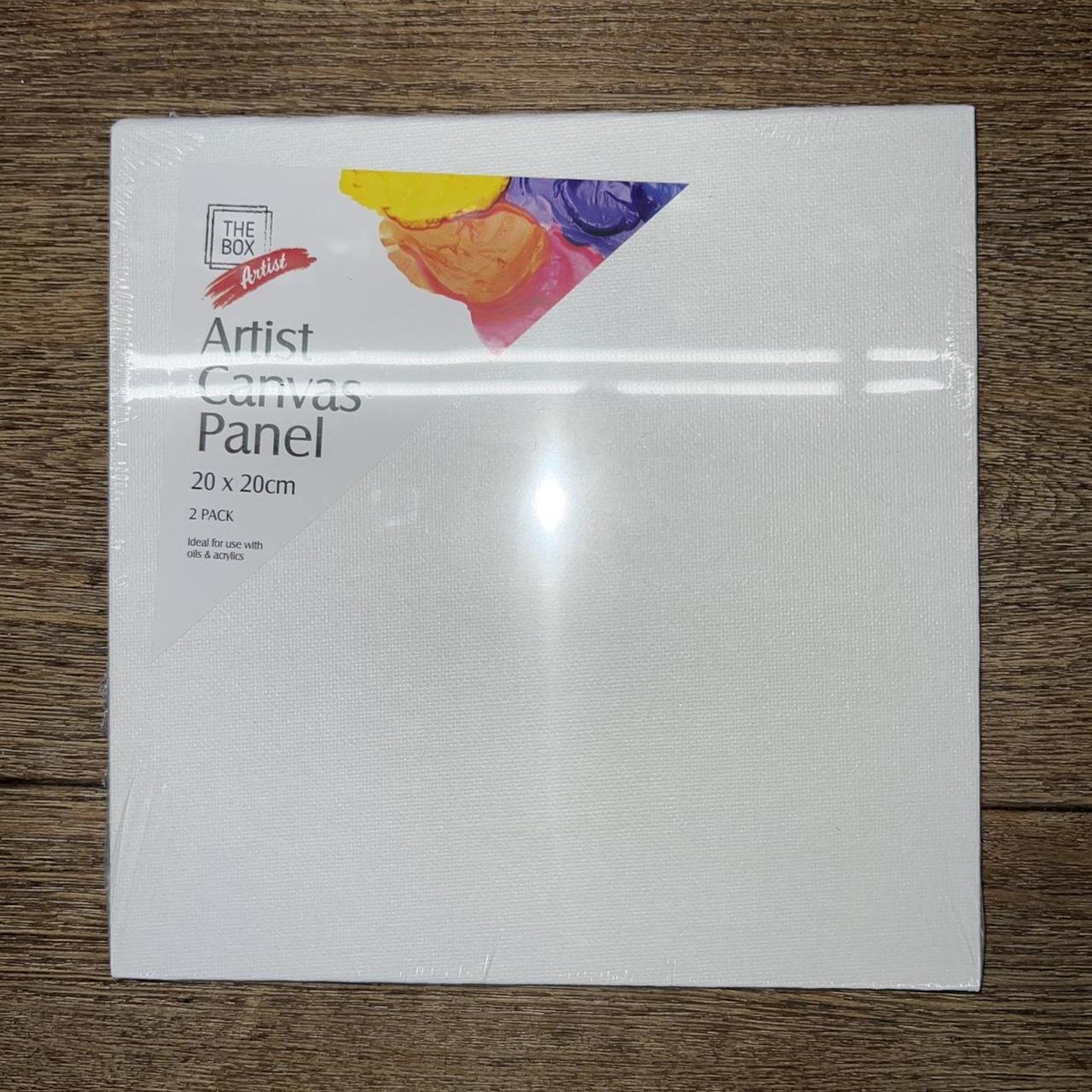 ARTIST CANVAS 2 PACK PANEL BOARD ART PAINTING FOR... - Depop