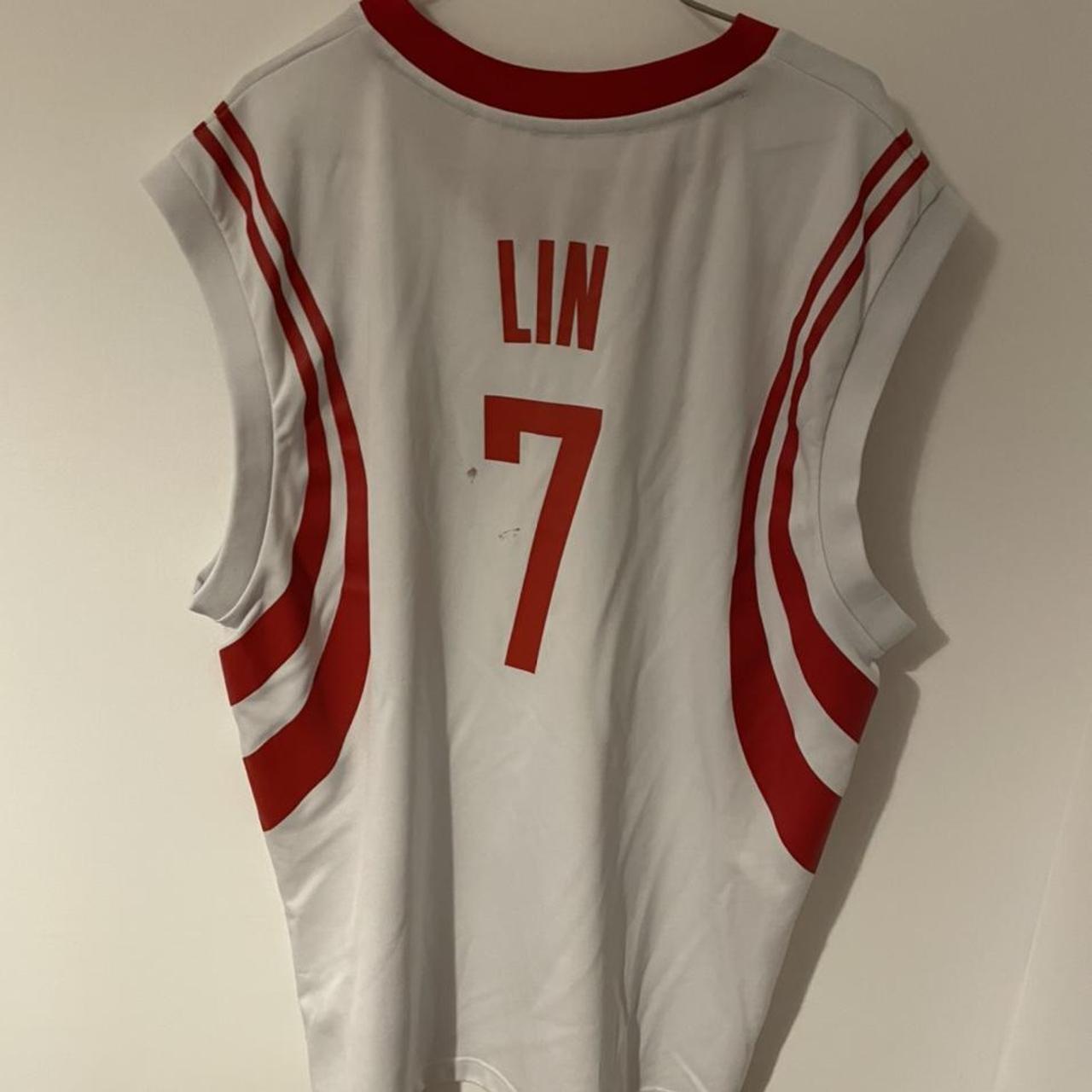 Houston Rockets, Jeremy Lin Authentic Adidas... - Depop
