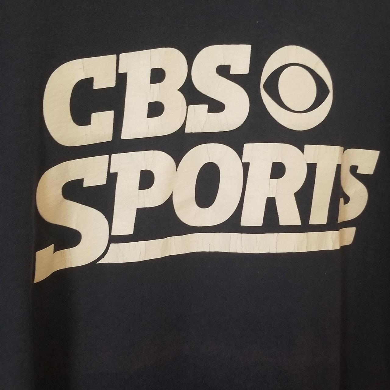Vintage CBS SPORTS Tee I don't know from what year... - Depop