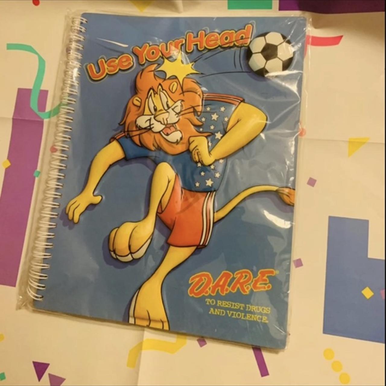 Large vintage full size notebook. Older notebook New... - Depop