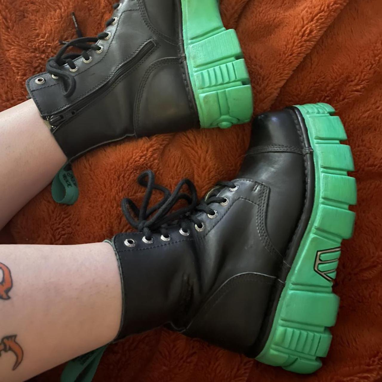 New Rock gothic/raver platform boots I don’t think... - Depop