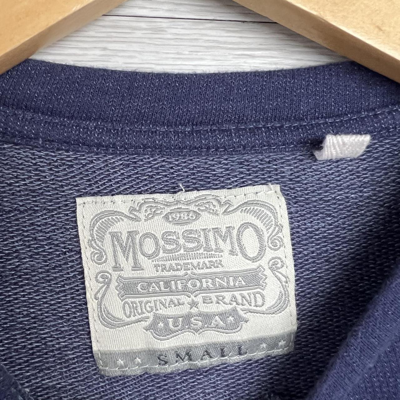Mossimo Men's Blue and Red Sweatshirt | Depop