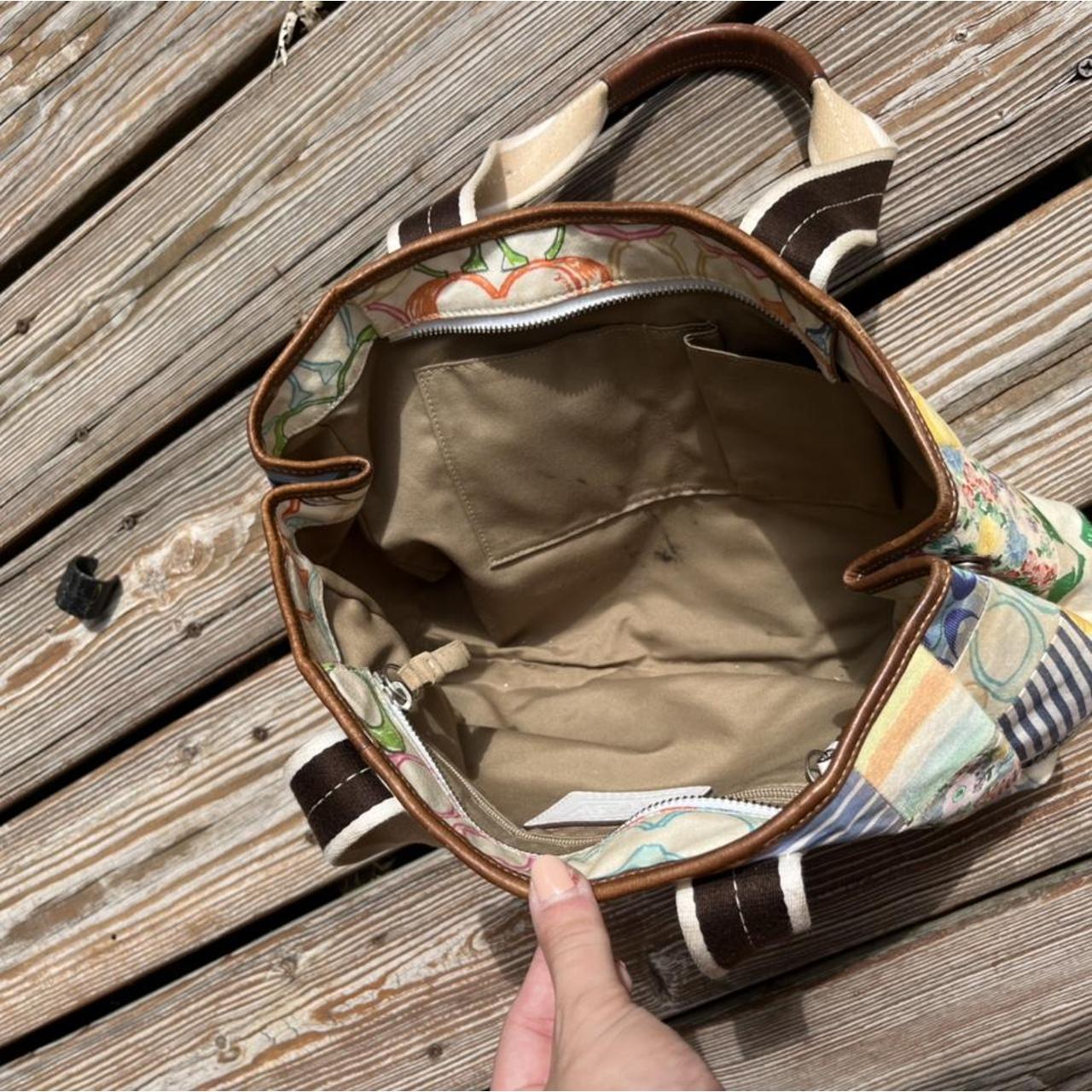 Patchwork Coach Purse Boho vintage AUTHENTIC coach... - Depop