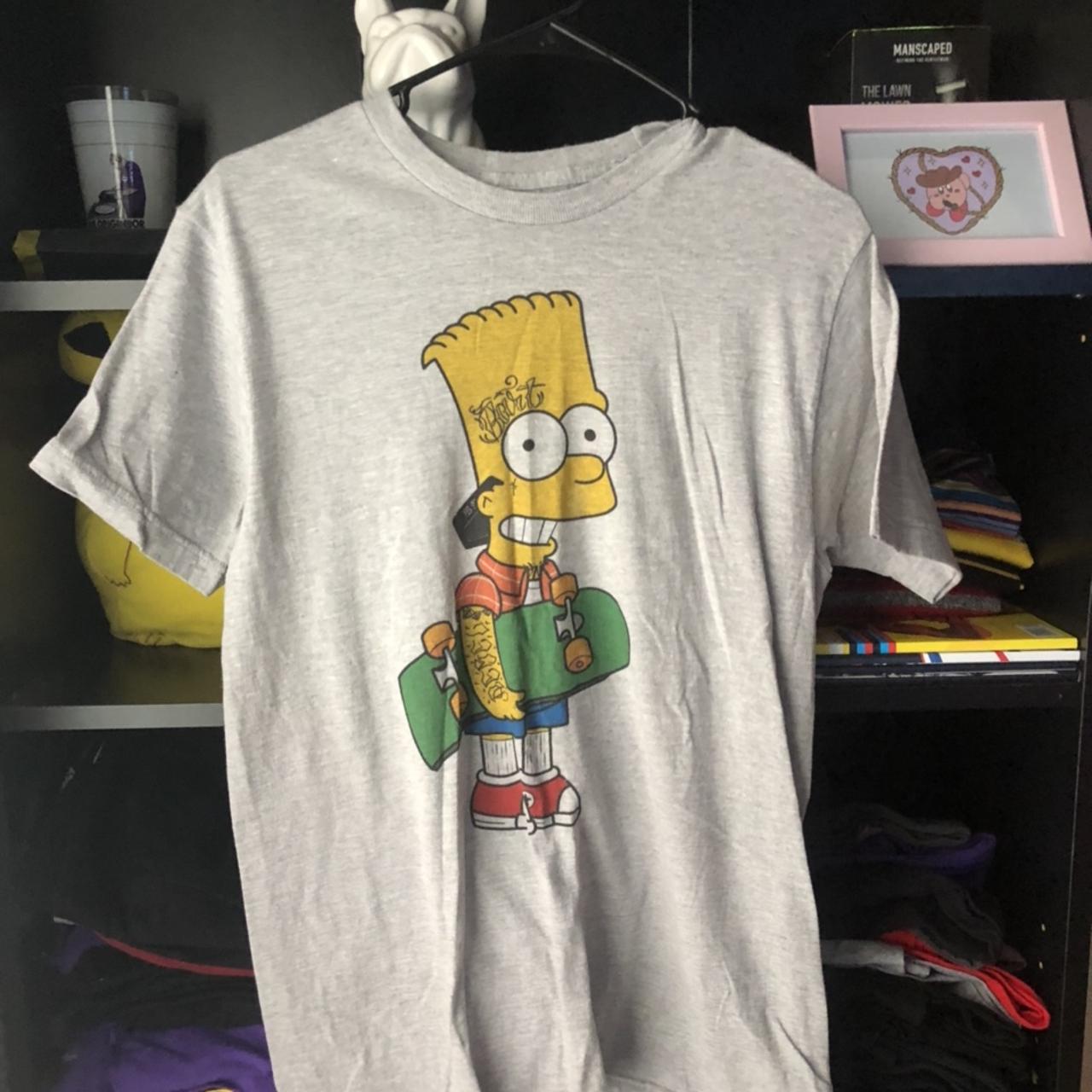 Cholo Bart Simpson from The Simpsons shirt. Never... - Depop