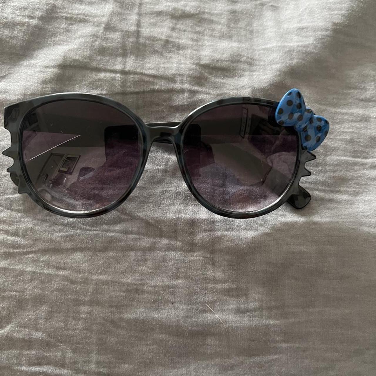 Hello Kitty Sunglasses They Are Dark Teal With Depop