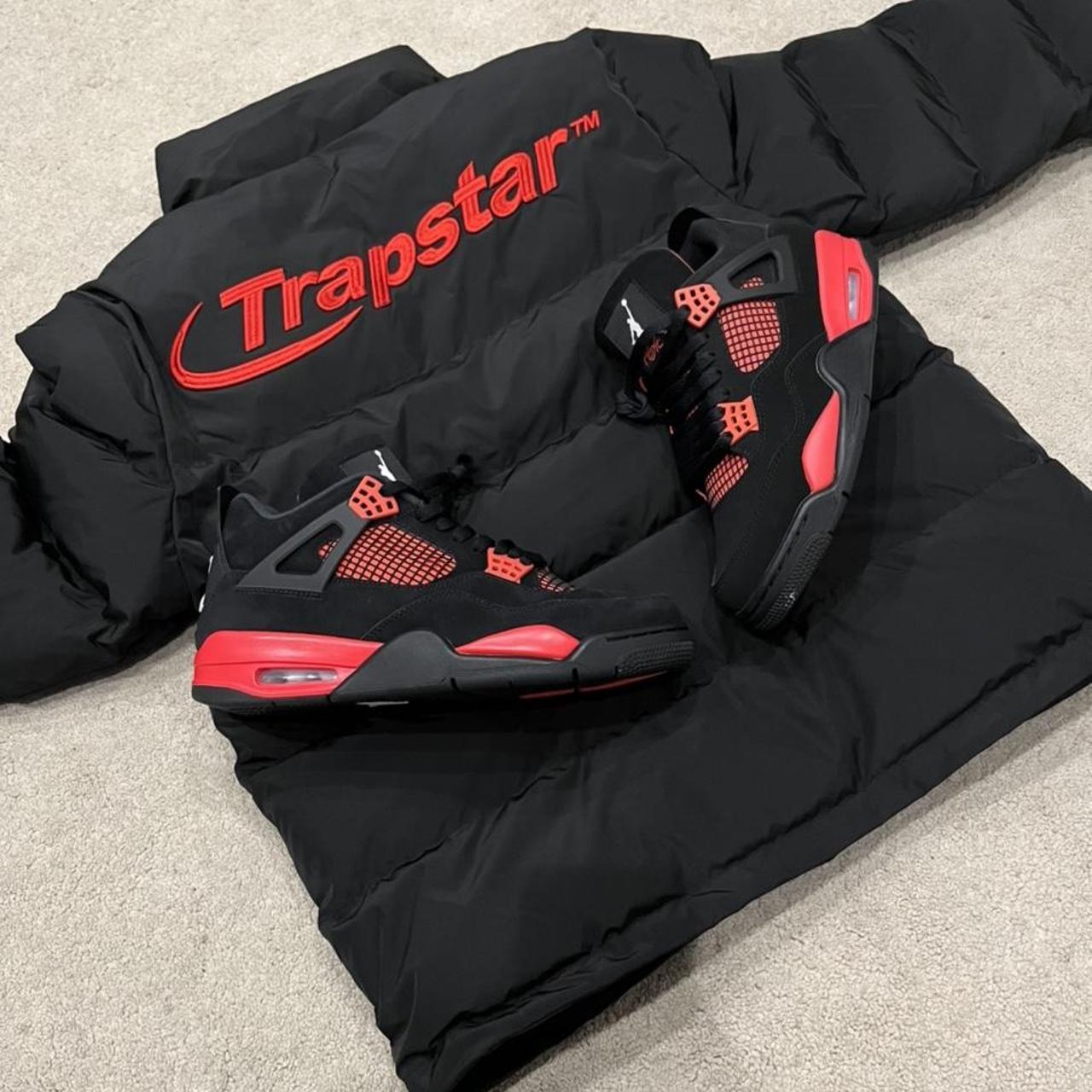 Trapstar Red/Black Hyperdrive Coat Brand New... - Depop