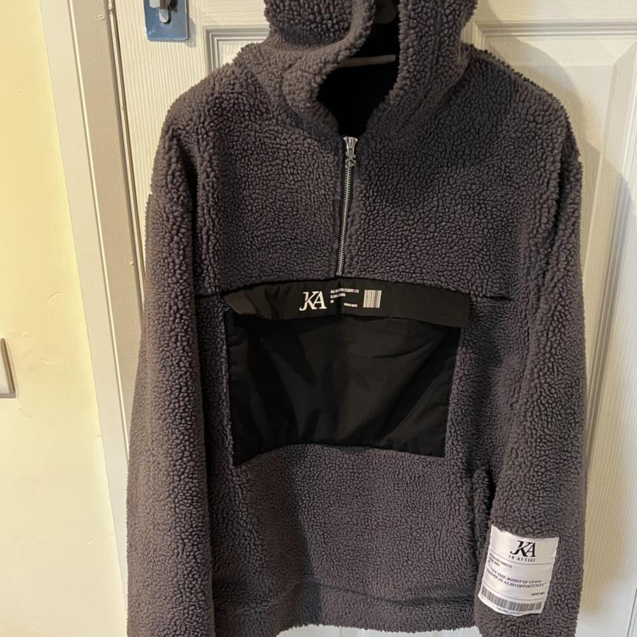 JKA Sherpa Hoodie Jacket (Size M) - Depop