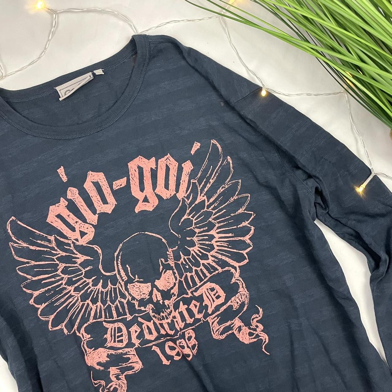 Y2k vintage Gio Goi long sleeve tshirt - Insane... - Depop