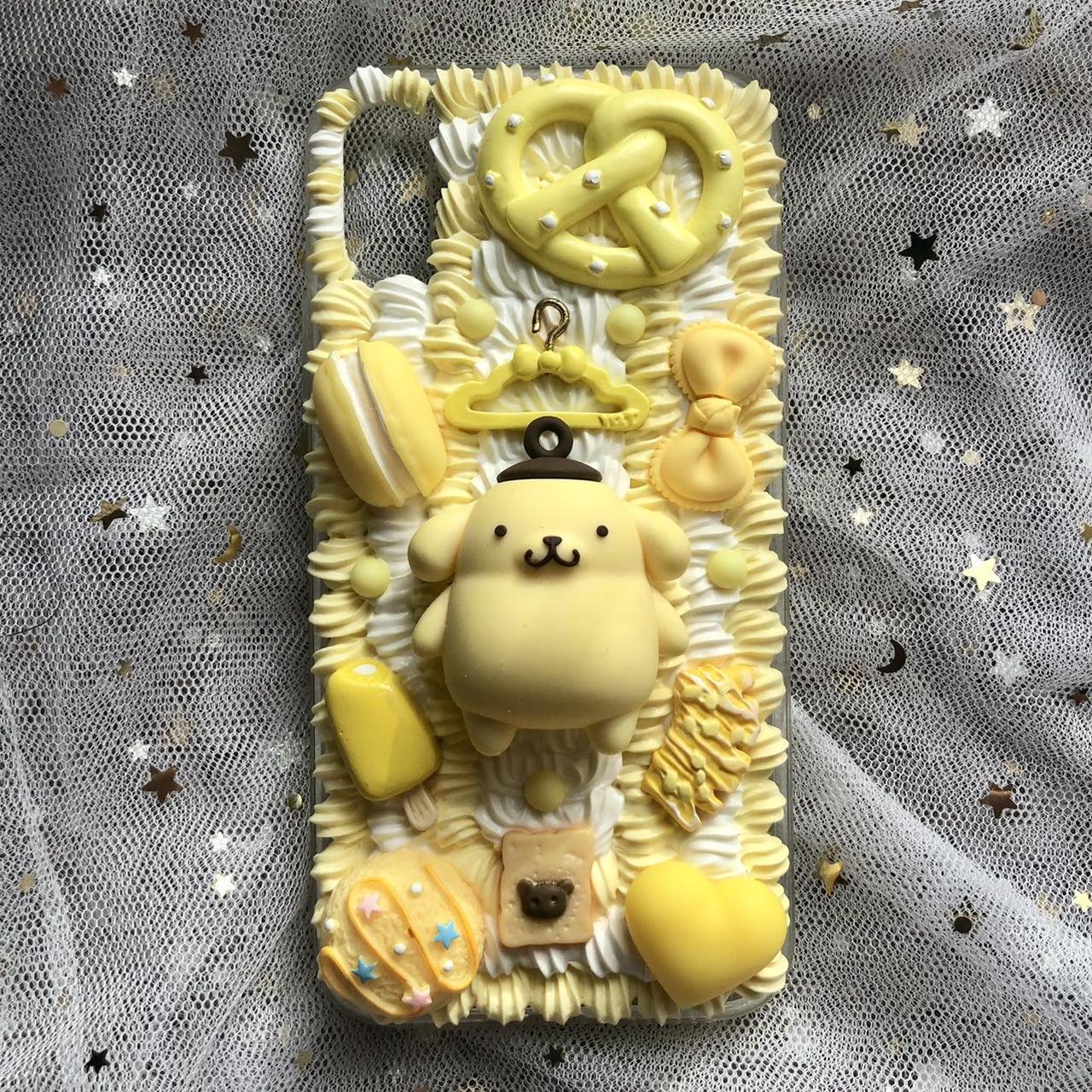 iPhone decoden phone case Pompompurin Handmade by... - Depop