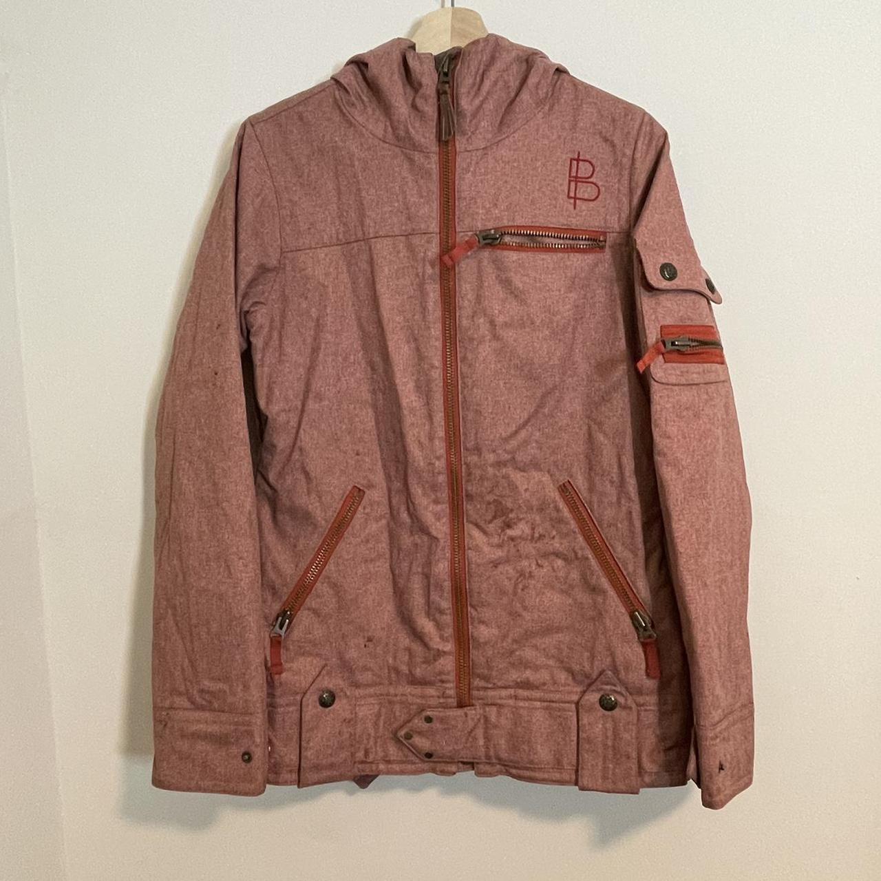 Burton Snowboarding shell for women. Stained on... | Depop
