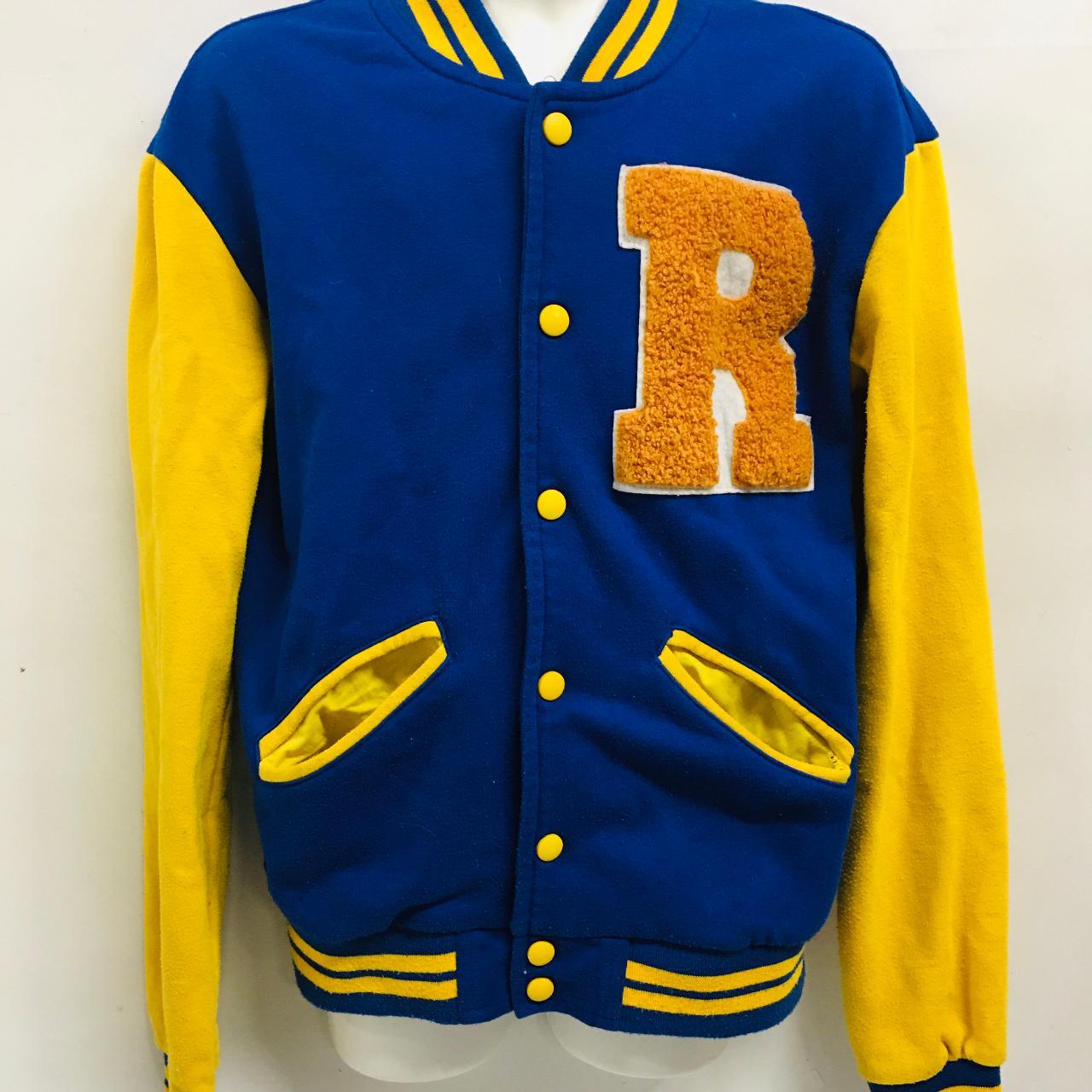 Retro Style Varsity Jacket Mens Size Small (P12)... - Depop