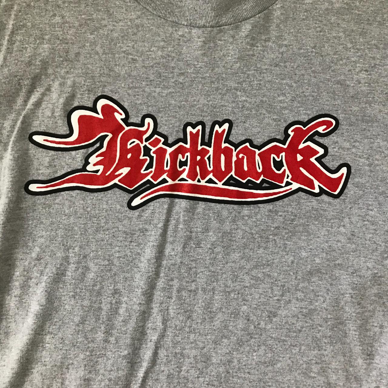 Kickback Official Reprint (Tailored) Grey Tee The... - Depop