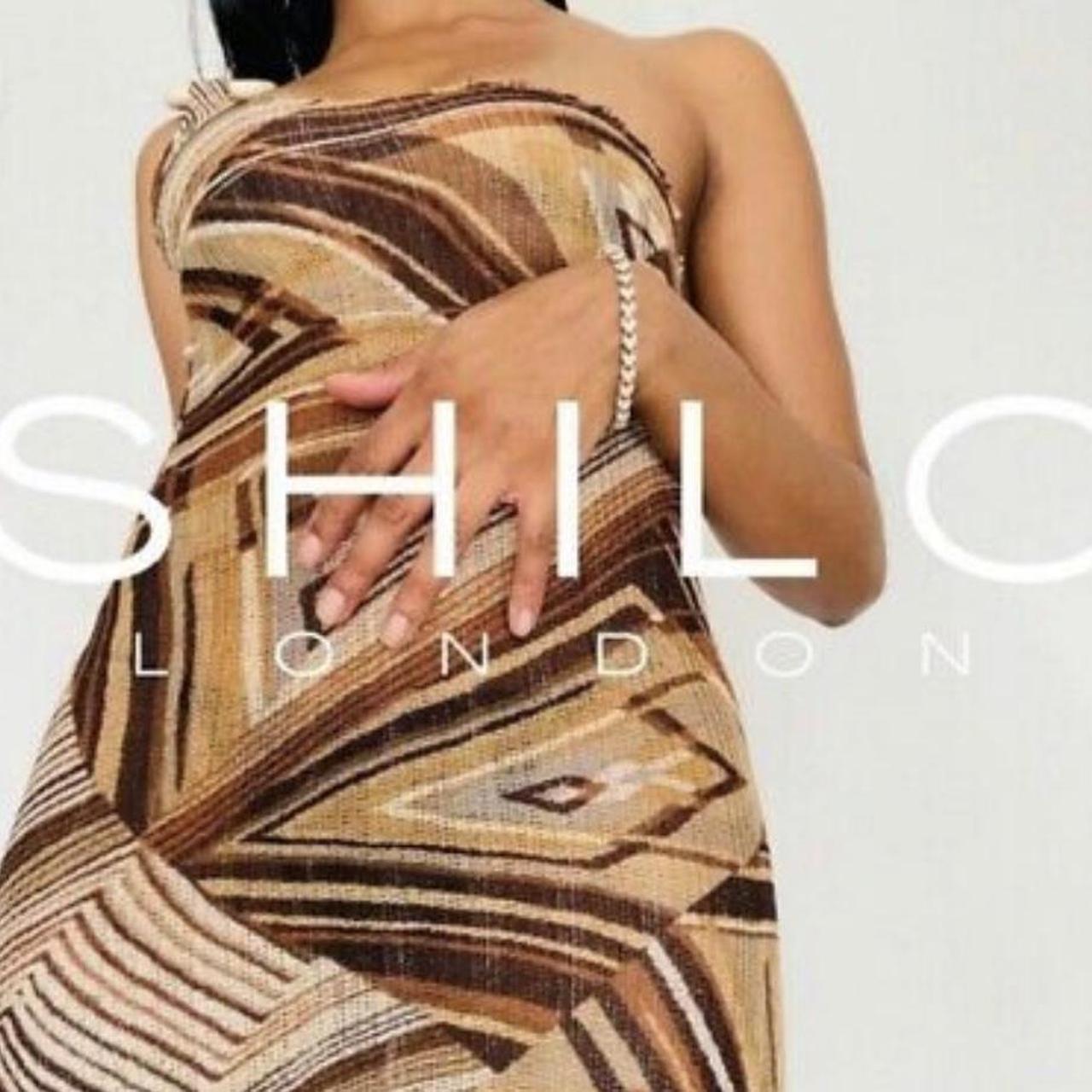 SHILO, mini dress. Never been worn. Sold Out. Brown... - Depop