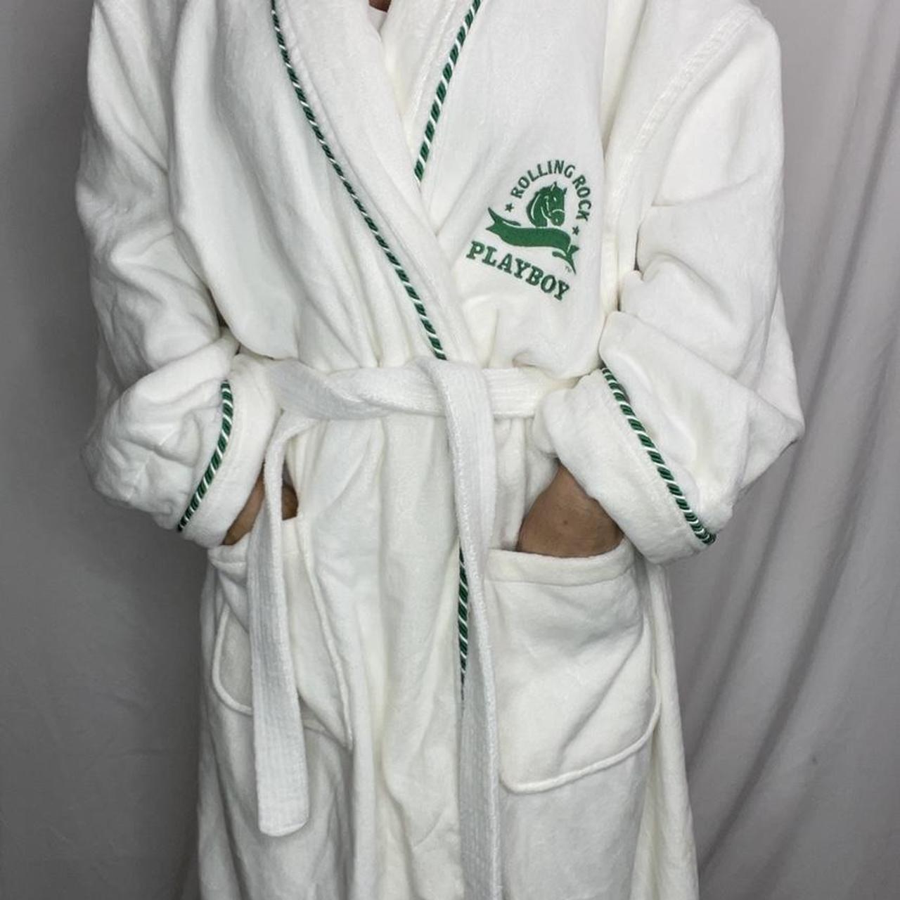 Rolling Rock Playboy Robe. It could be unisex. Size... - Depop