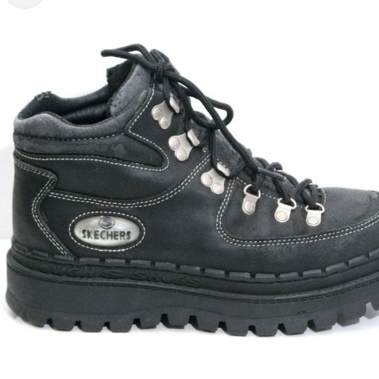 Vintage jammers kickers size 5 90s trainers... - Depop