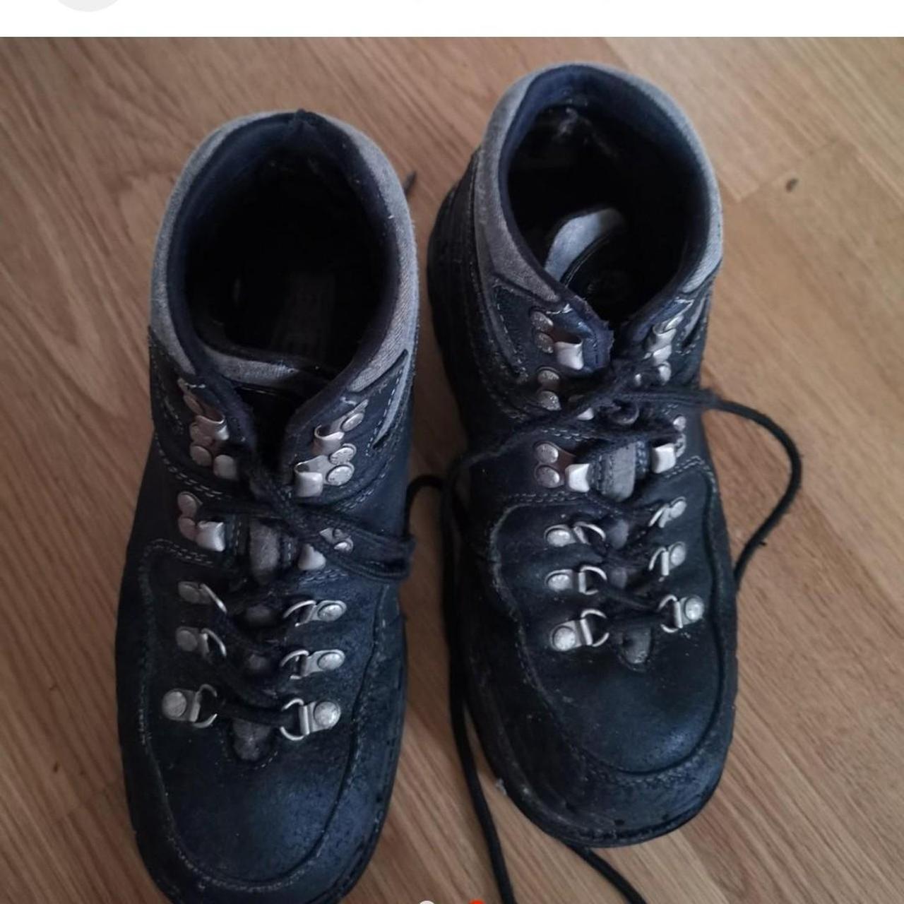Vintage jammers kickers size 5 90s trainers... - Depop