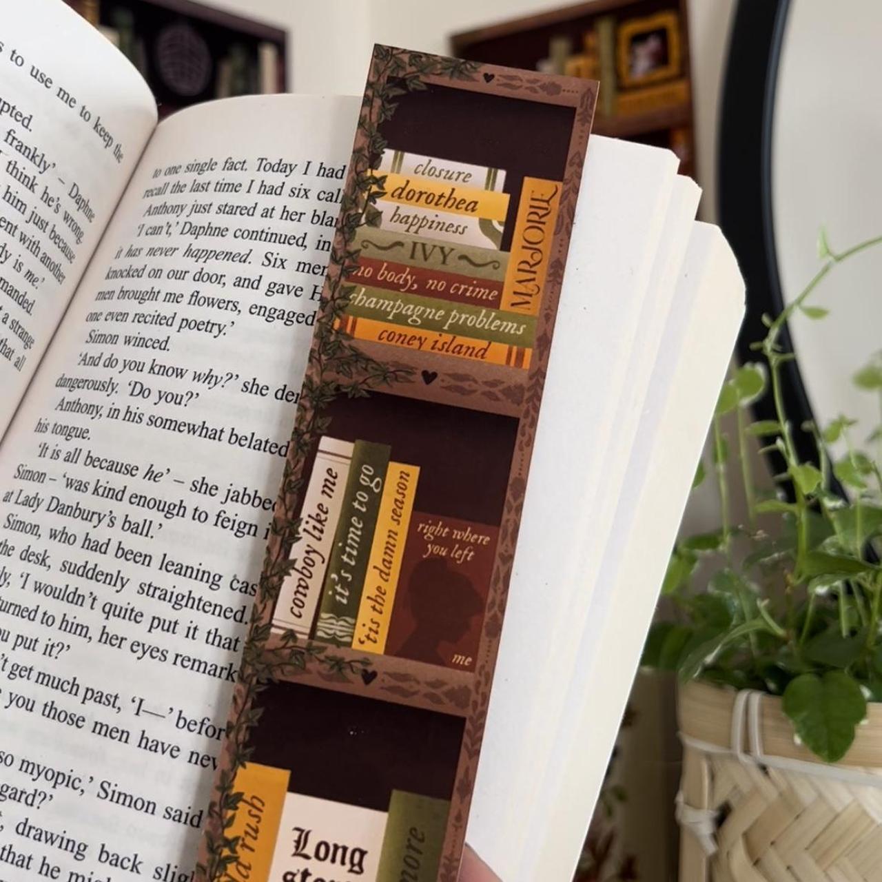 evermore bookmark 6 inches tall, printed on matte... - Depop