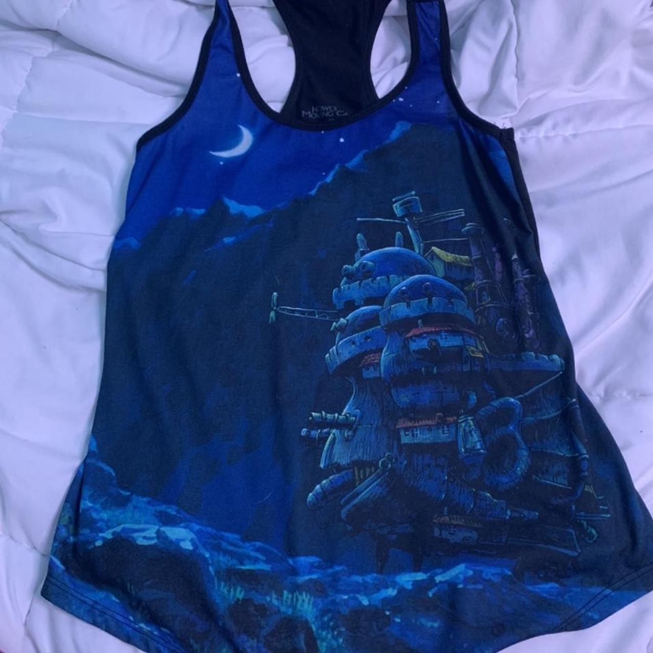 Howls Moving Castle tank top hot topic -dead stock... - Depop