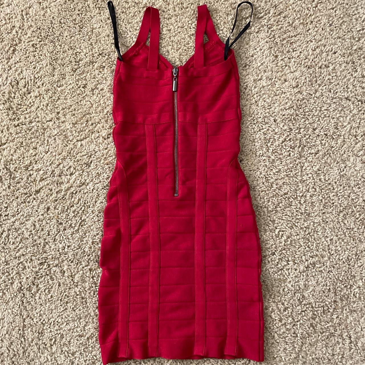 Red Bebe Bodycon Dress Size XS 🛑ATTN: I will be on... - Depop