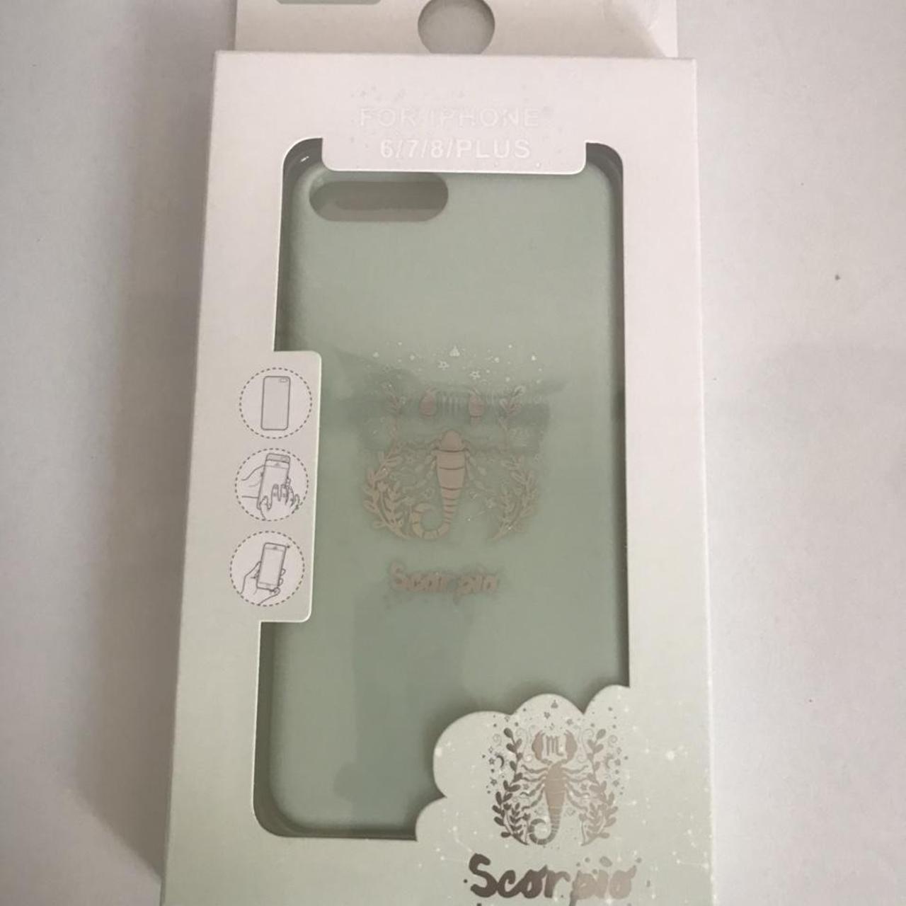 Green zodiac scorpio primark phone case for iphone... - Depop
