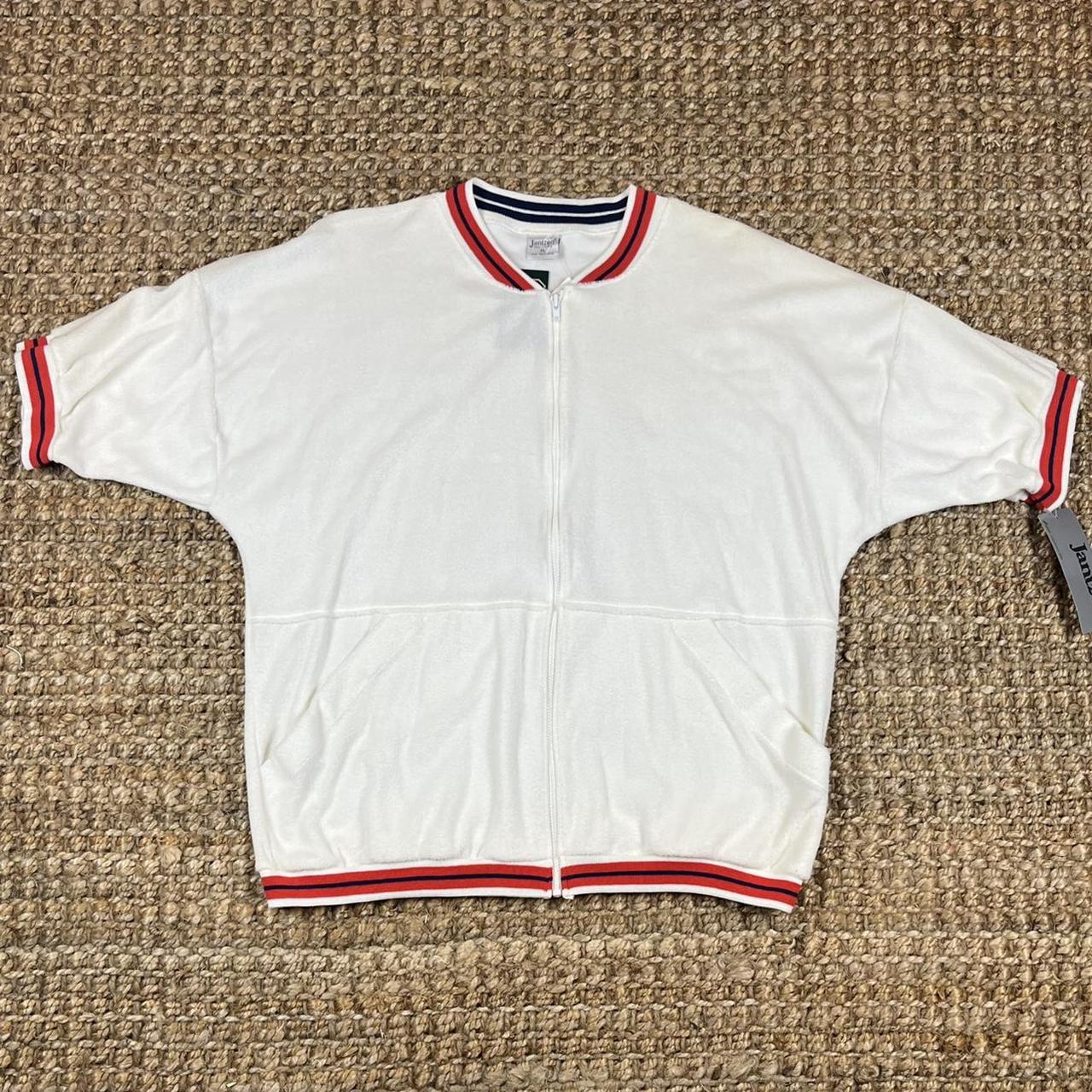 Jantzen 80’s vintage terry cloth towel material... - Depop