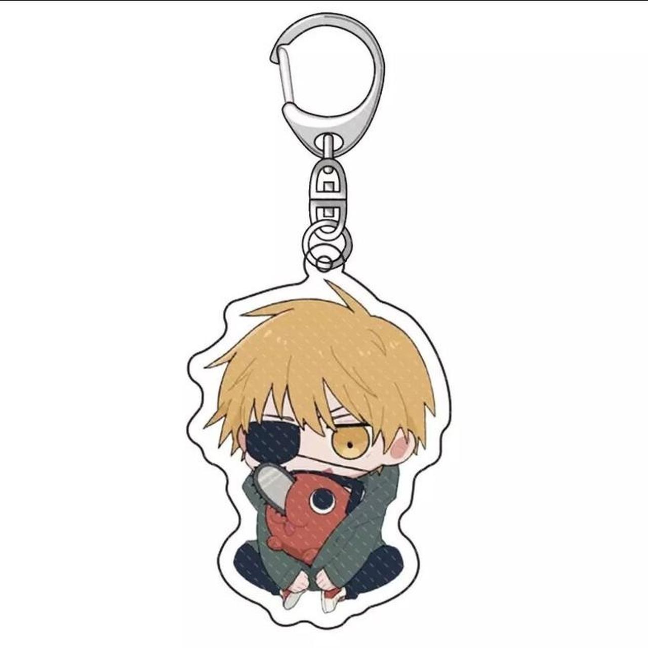 Chainsaw man keychain Denji keychain Look through... - Depop